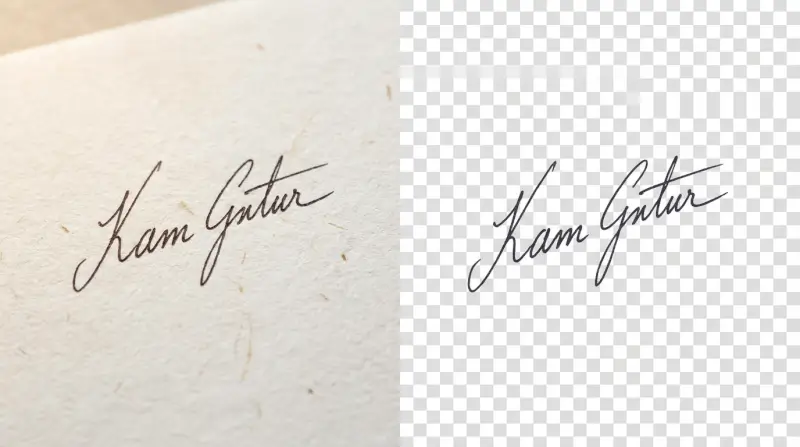 Remove Background from Signature Online - AI Tool