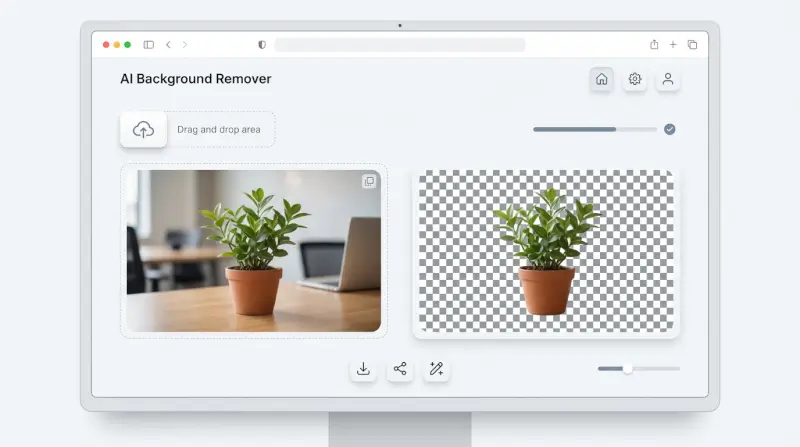 Remove to a Clear White Background Online, AI Powered