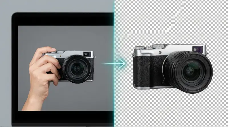 Convert JPG to PNG with Transparent Background - AI Background Remover