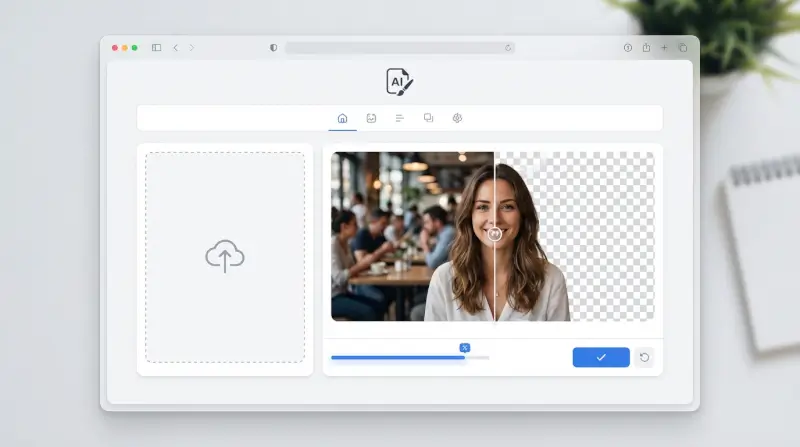 Delete Background from Image Photoshop Online - AI Tool