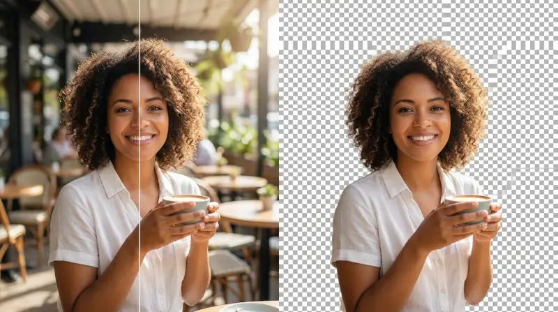 Photo to Transparent Background Online - Free AI Tool
