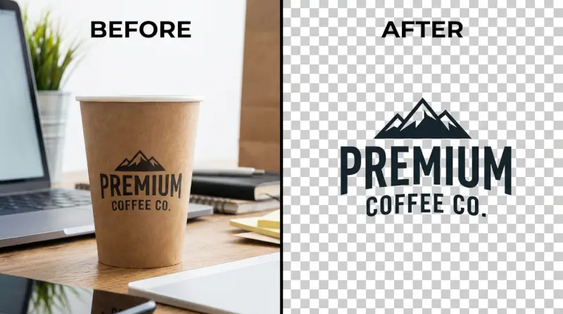Remove Background from Logo Online - AI Tool
