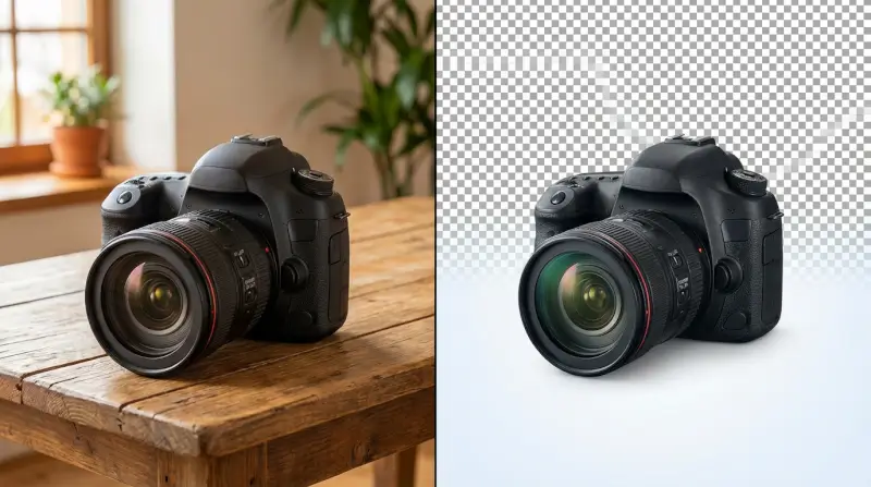 Remove background for transparent images online - AI Tool