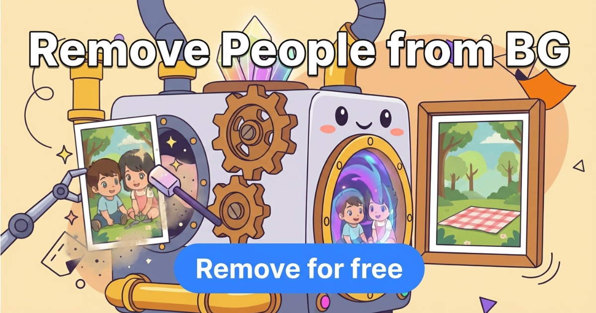 Remove People from Photos Free Online - CF Studio