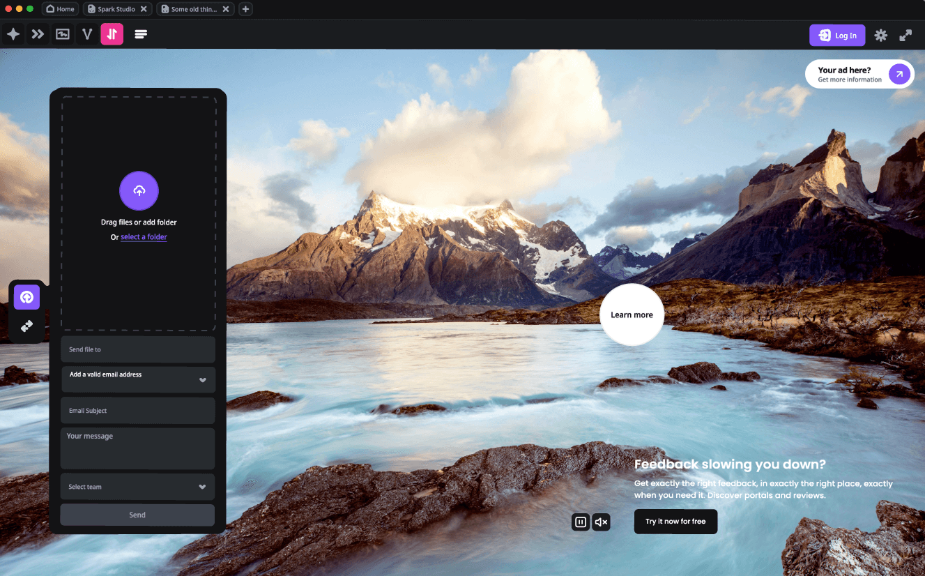 Seamless File Sharing & Advertising Solutions | Transfer