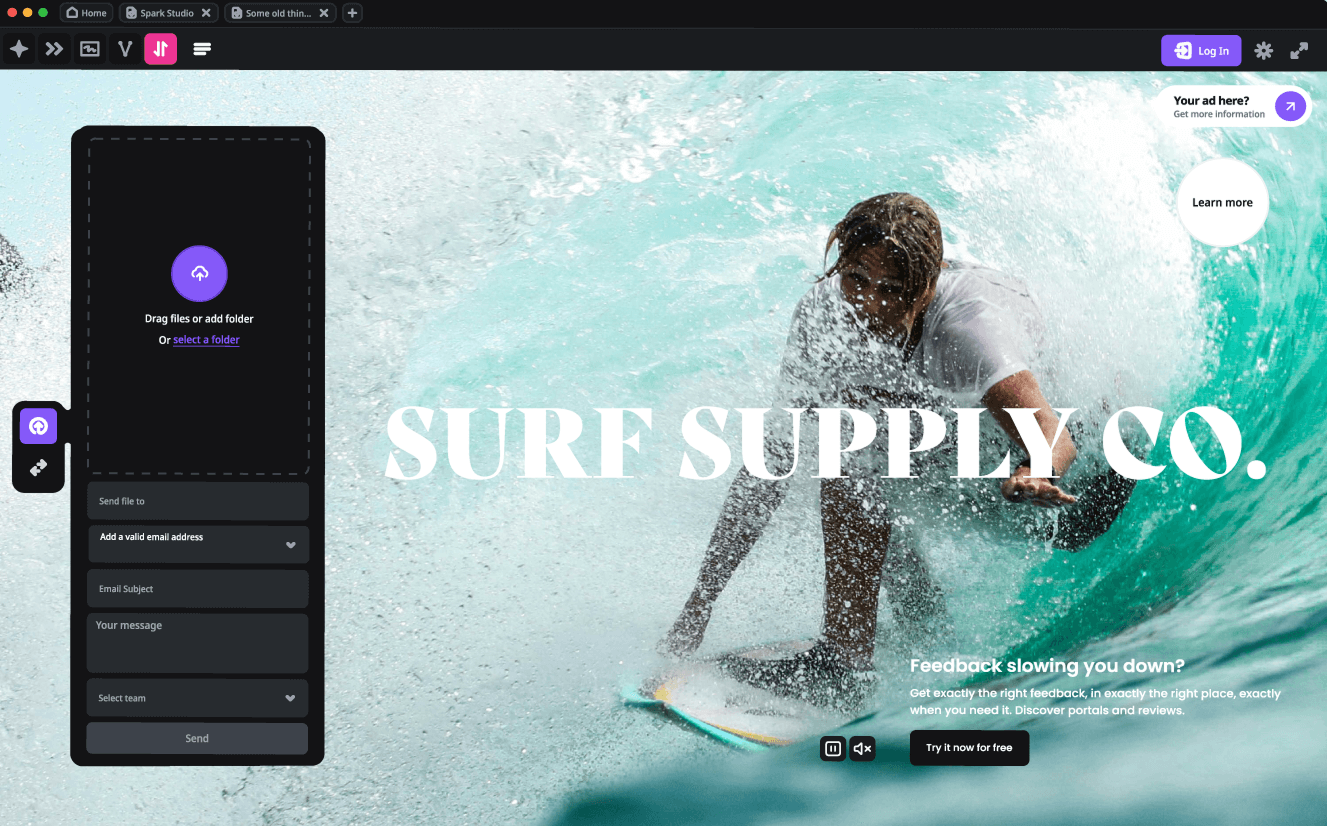 Seamless File Sharing & Advertising Solutions | Transfer