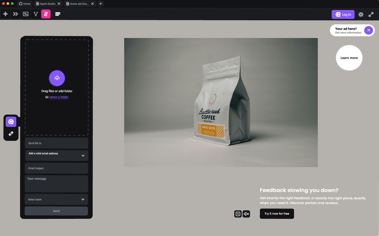 Seamless File Sharing & Advertising Solutions | Transfer