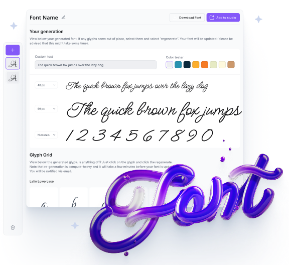 Font Generator | Online Tool for Custom Fonts
