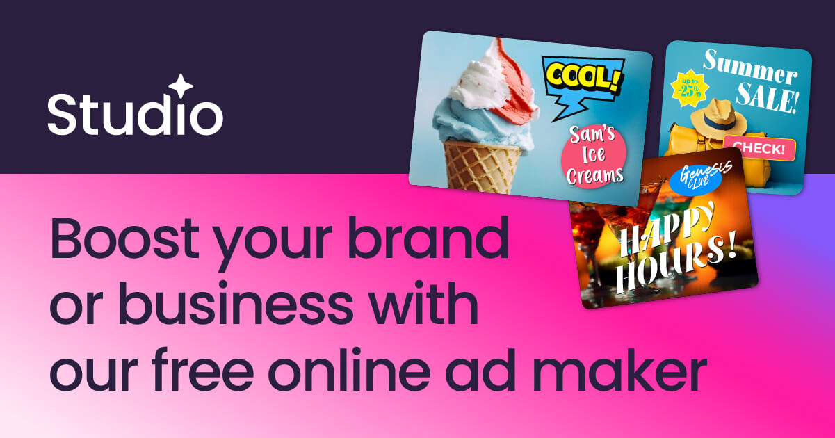 Free Ad Maker: Create Stunning Ads Online - Creative Fabrica