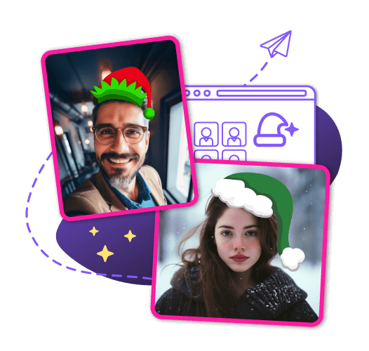 Add Santa Hat to Photos: Easy Christmas Edits - Creative Fabrica