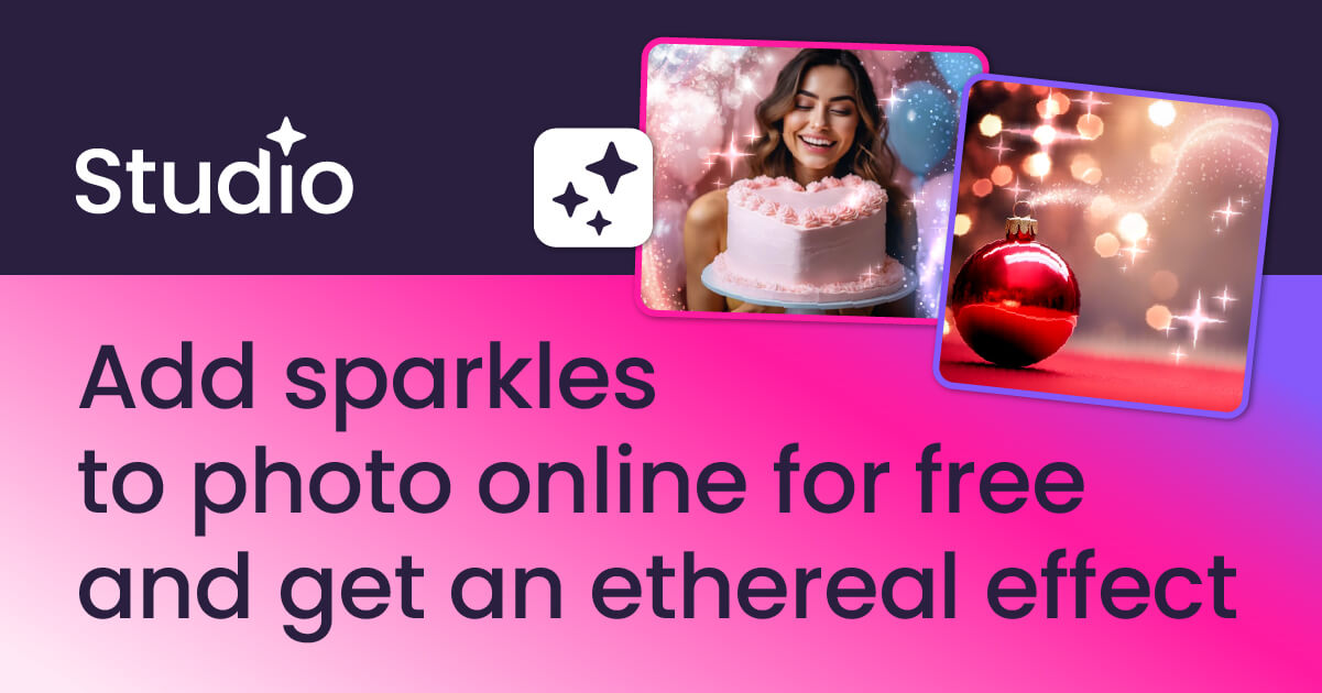 Glitter Foto's Maker Online - Creative Fabrica