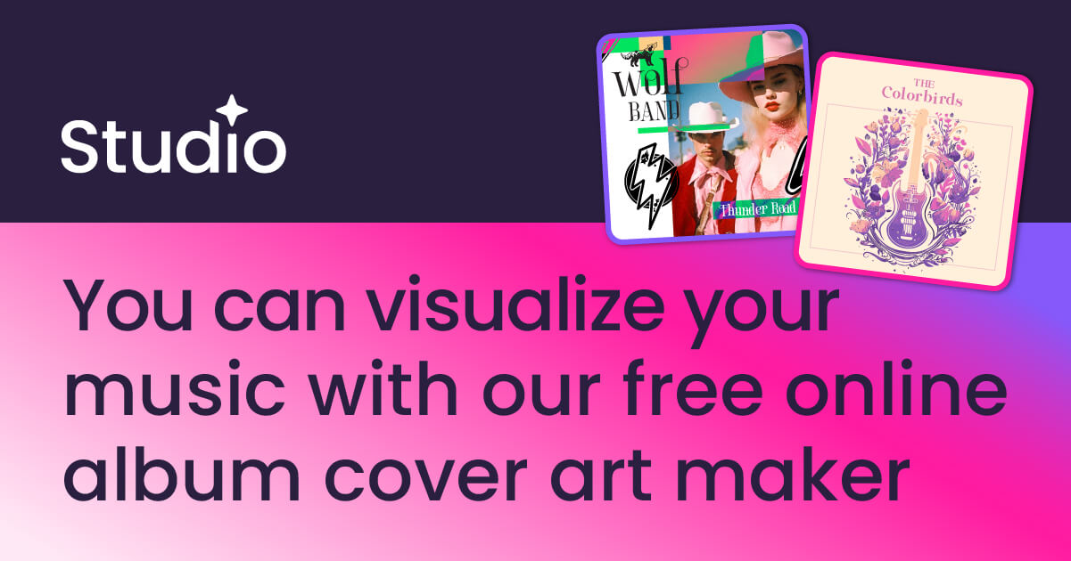 Free Album Cover Art Maker Online - Creative Fabrica