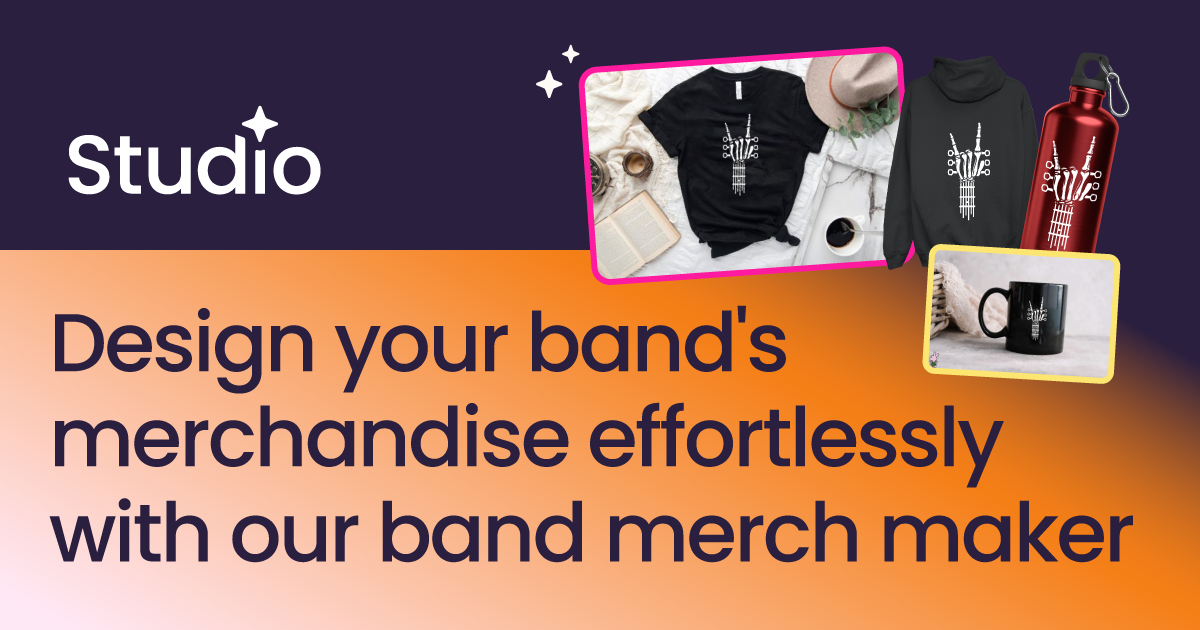 Free Band Merch Maker Online - Creative Fabrica