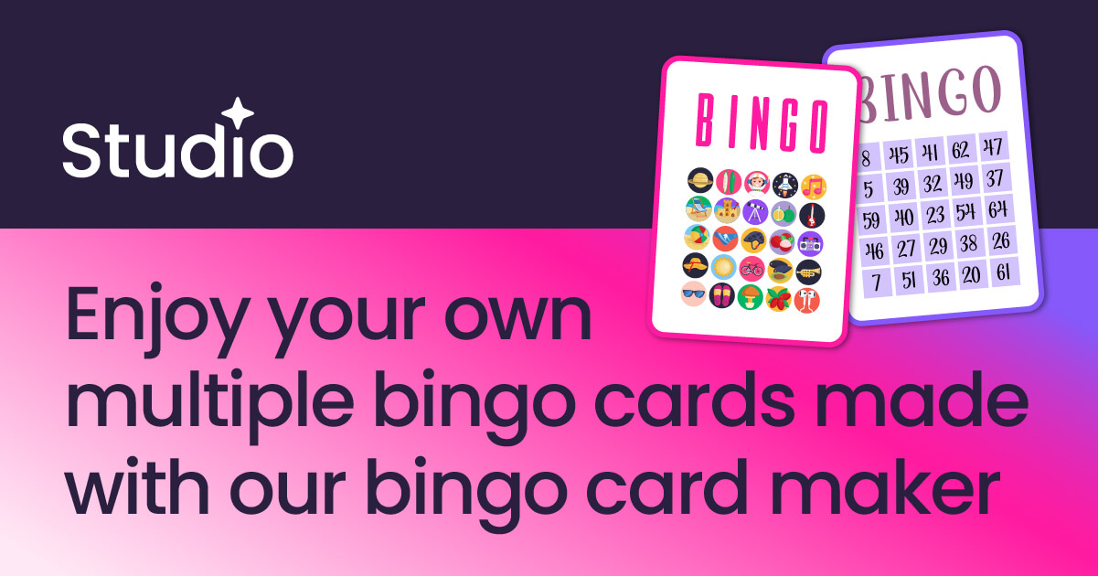 Kostenlose Bingokarten Maker Online - Creative Fabrica