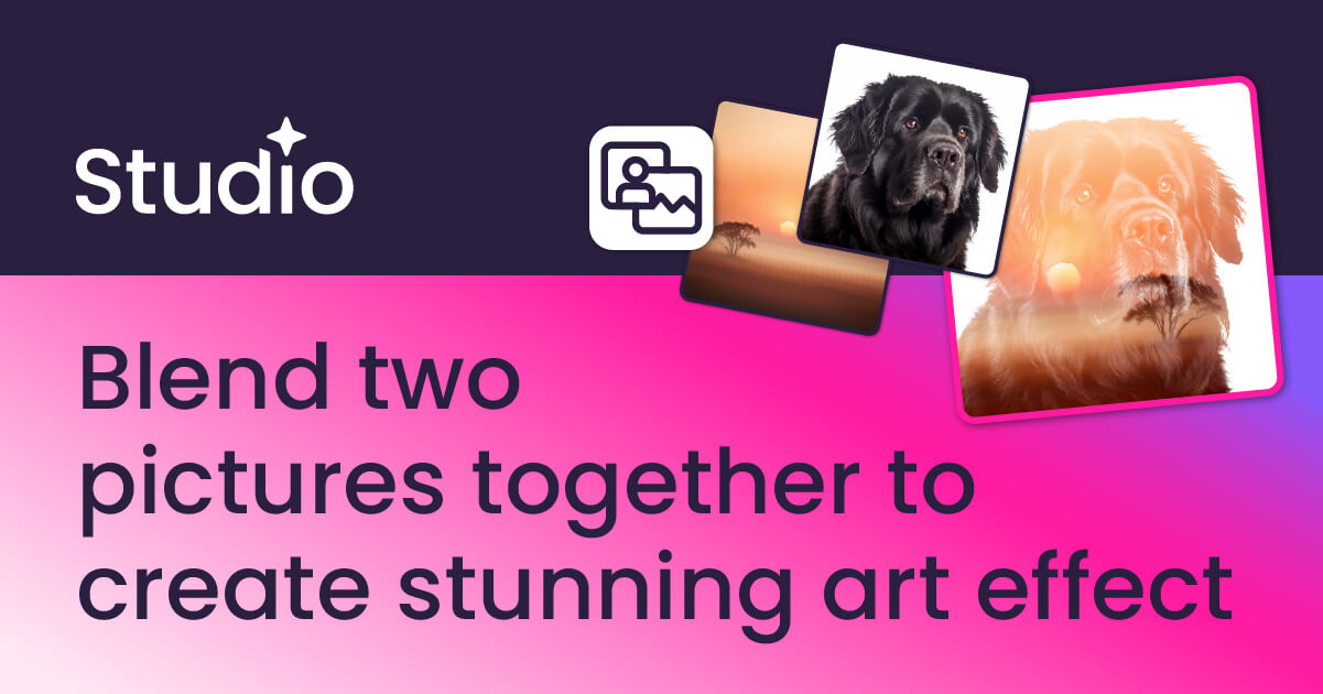 Free Photo Blender: Blend Two Images Online - Creative Fabrica