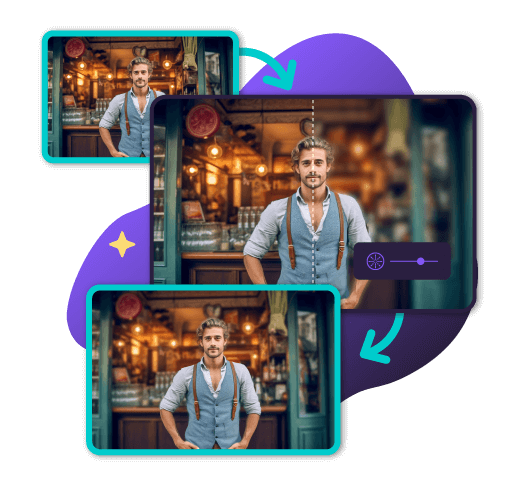 Blur Background - Use our Online Feature for Free by Creative Fabrica