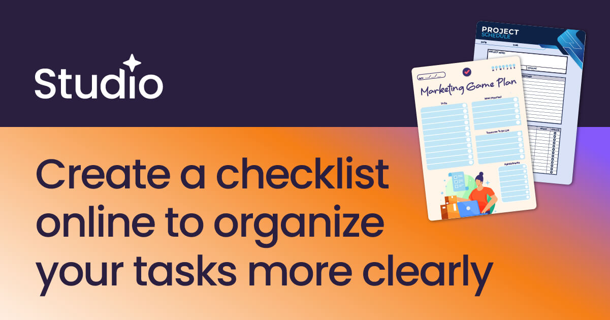 Free Checklist Maker Online - Creative Fabrica