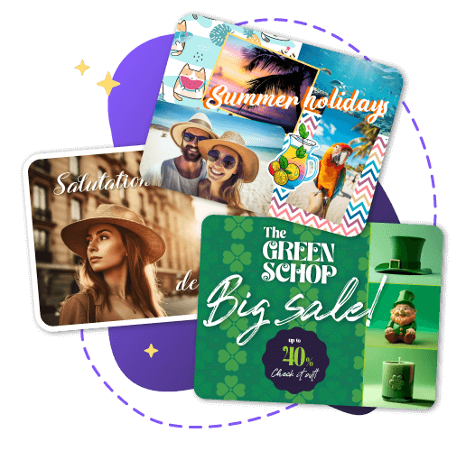 Design Direct Mailer Postcards for Free - Creative Fabrica