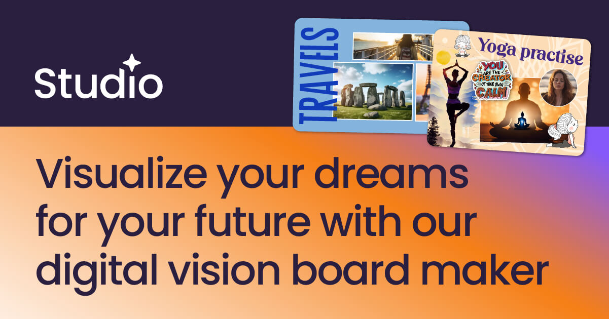 Free Online Digital Vision Board Maker - Creative Fabrica