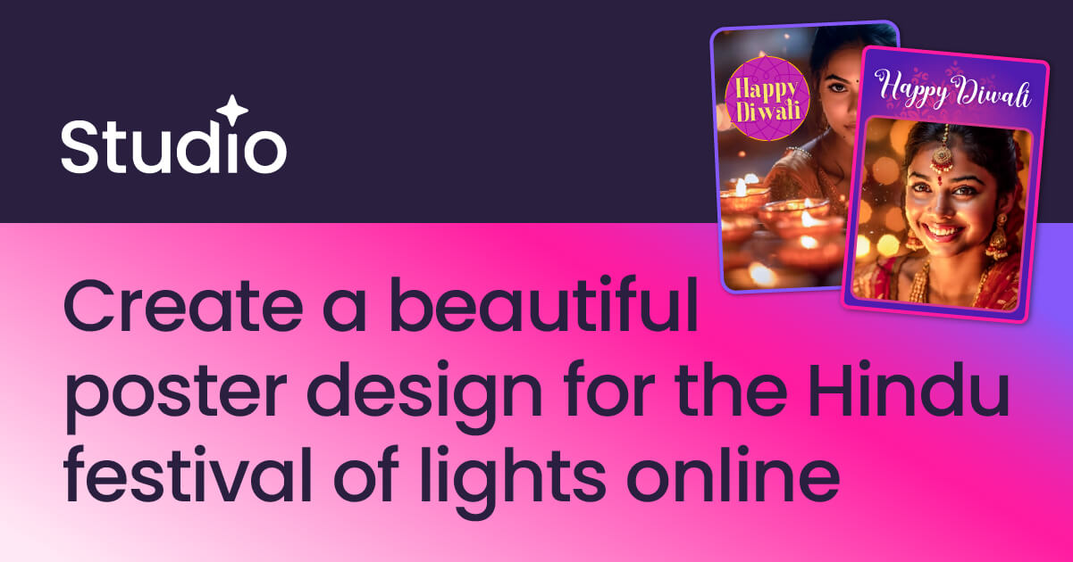 Free Diwali Poster Maker Online - Creative Fabrica