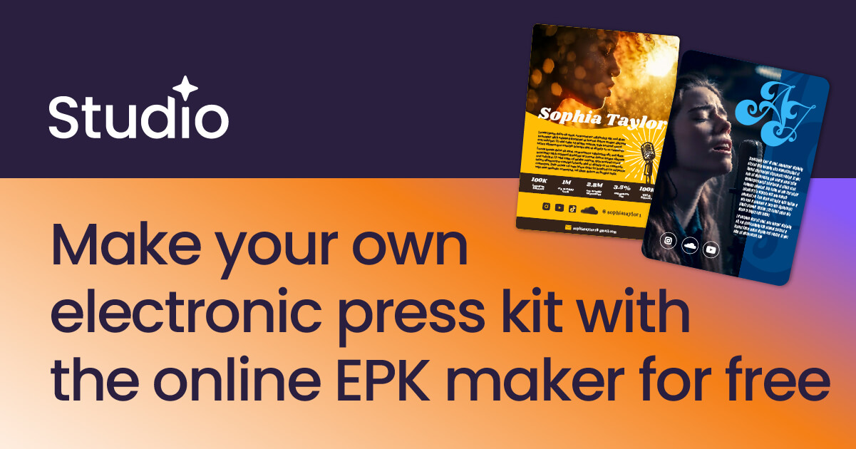 Free EPK Maker Online - Creative Fabrica