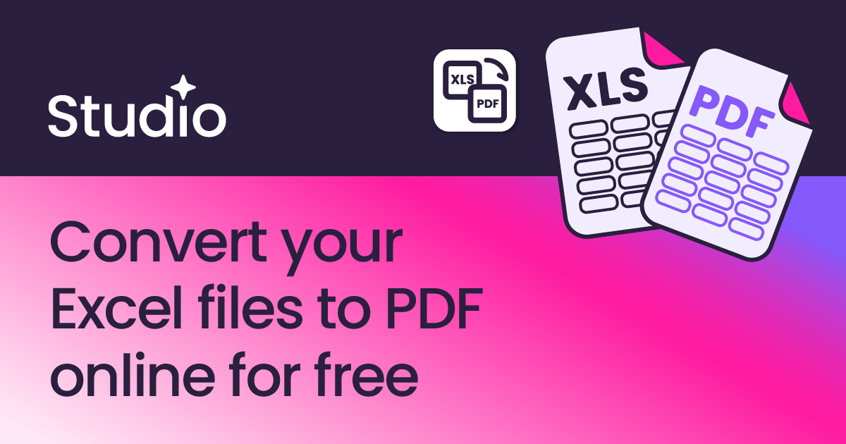 Free Excel To PDF Converter Online - Creative Fabrica