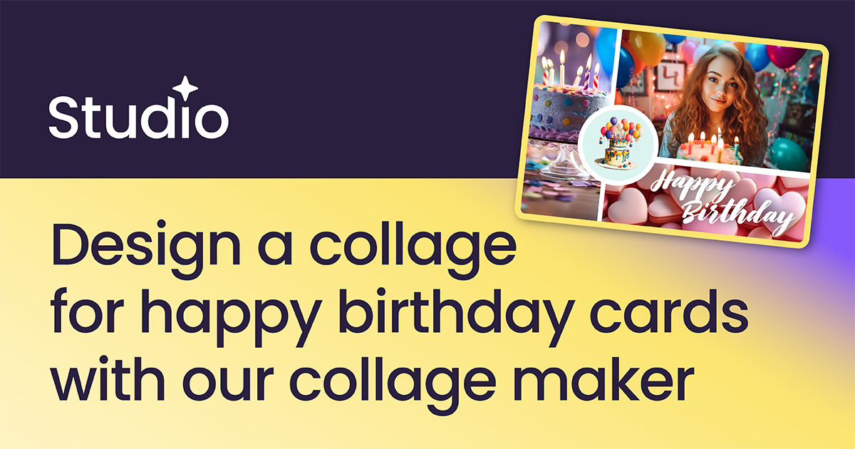 Create Birthday Collages Online for Free - Creative Fabrica