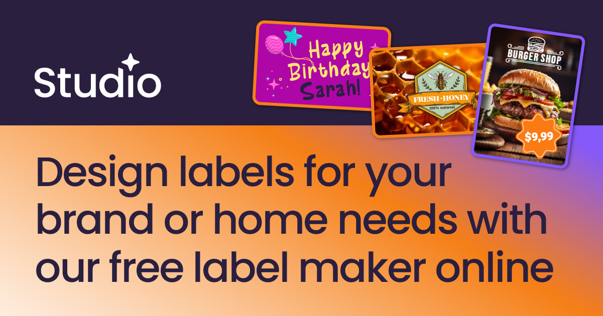 Free Online Label Maker - Creative Fabrica
