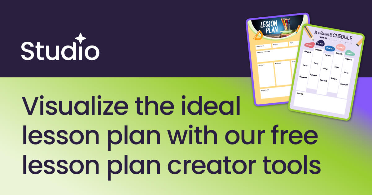 Make Lesson Plans Online for Free - Creative Fabrica
