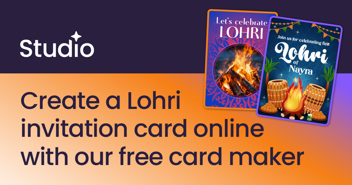 Free Online Lohri Invitation Card Maker - Create Custom Invites ...