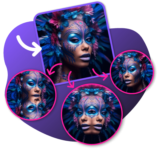 Mirror Image - Use our Online Feature for Free by Creative Fabrica