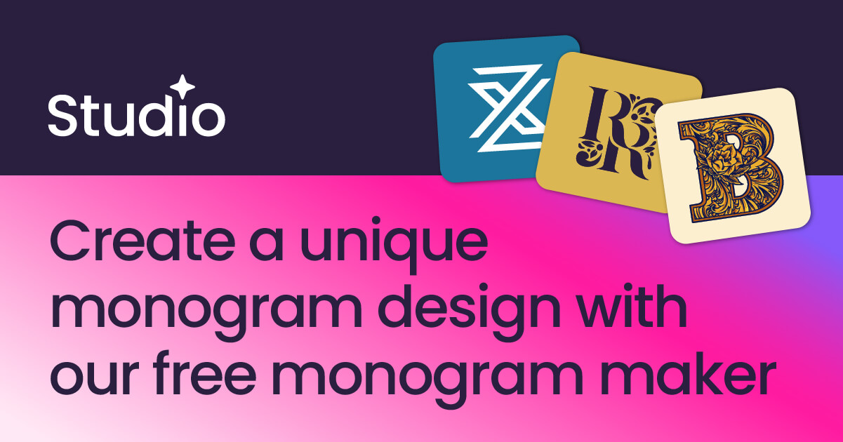 Free Monogram Maker Online - Creative Fabrica