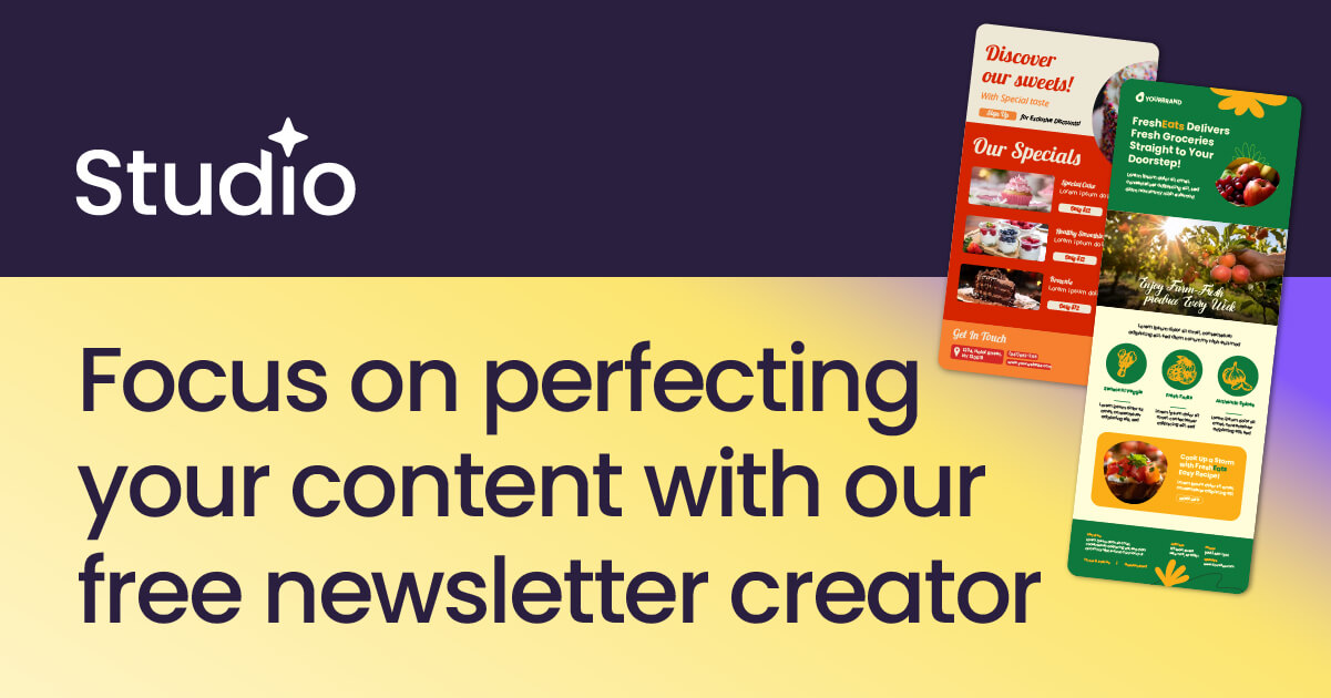 Free Newsletter Maker Online - Creative Fabrica