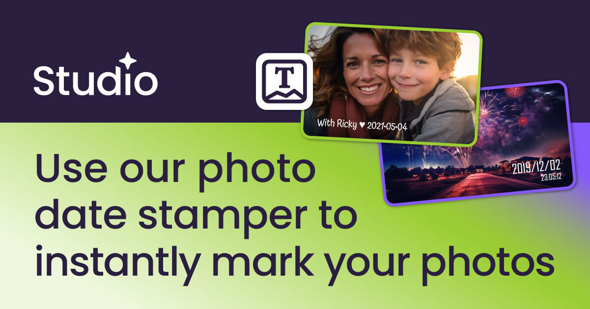 Añadir fecha a una foto gratis y fácilmente - Creative Fabrica