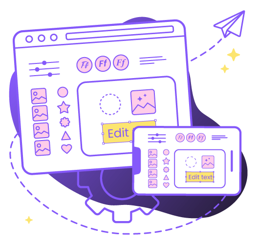 Free Online Picture Postcard Maker - Creative Fabrica