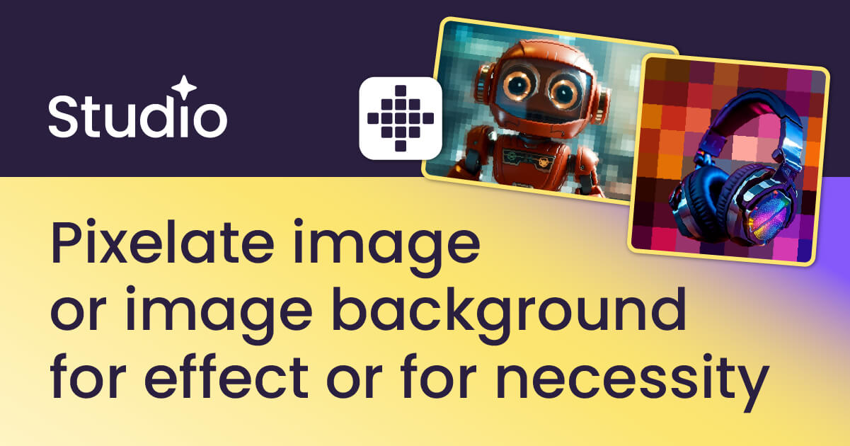 Pixelate Image Online for Free - Creative Fabrica