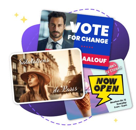 Free Online Postcard Maker - Creative Fabrica