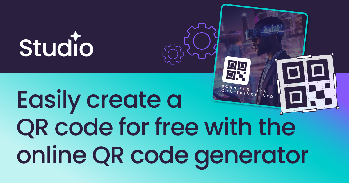 Darmowy generator kodów QR online - Creative Fabrica