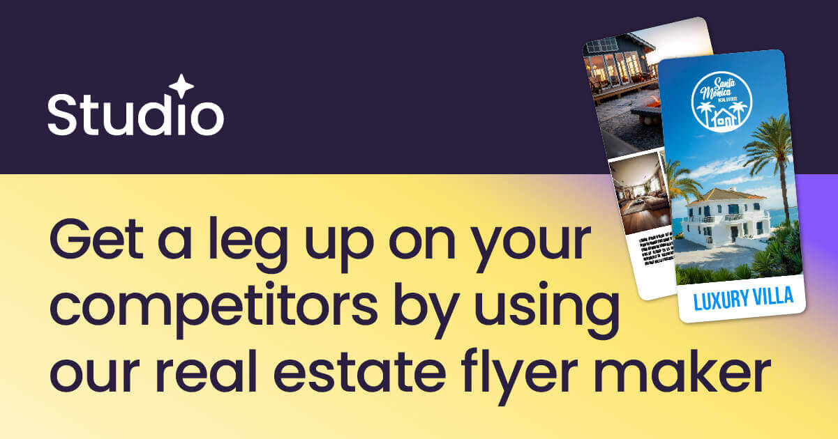 Free Real Estate Flyer Maker - Creative Fabrica