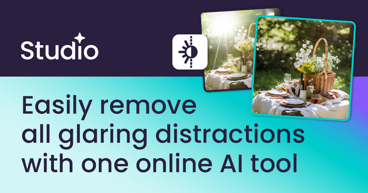 Remove Glasses Glare from Photo Online - Creative Fabrica