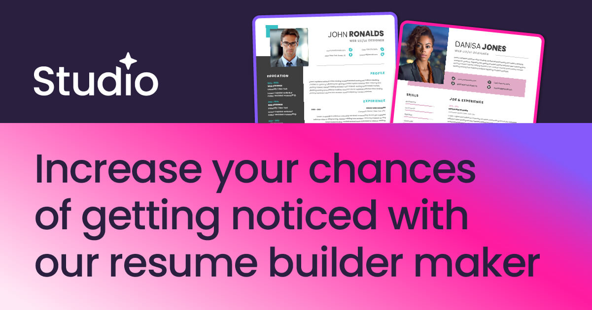 Free Online Resume Builder - Creative Fabrica