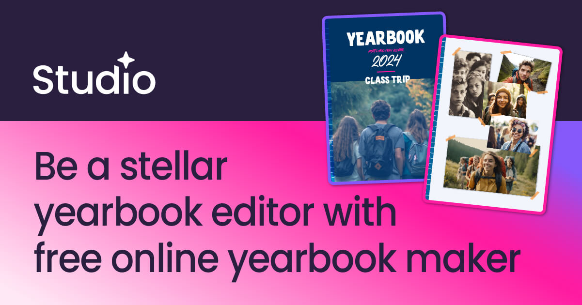 Online Yearbook Maker: Design Your Own Yearbook - Creative Fabrica