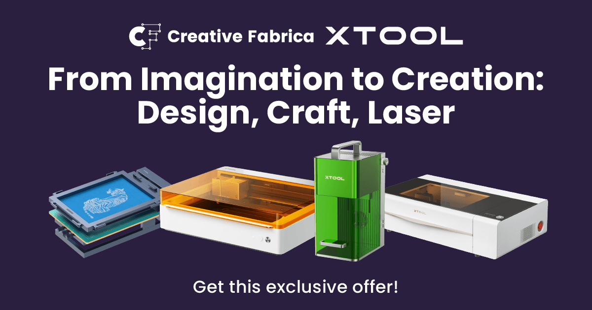 Laser Crafting Reimagined with xTool & Creative Fabrica